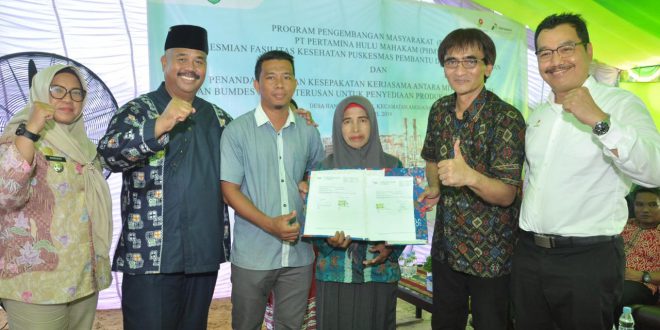 PHM Fasilitasi Penandatangan Kerjasam Mitra Kerja dengan BUMDes Handil ...