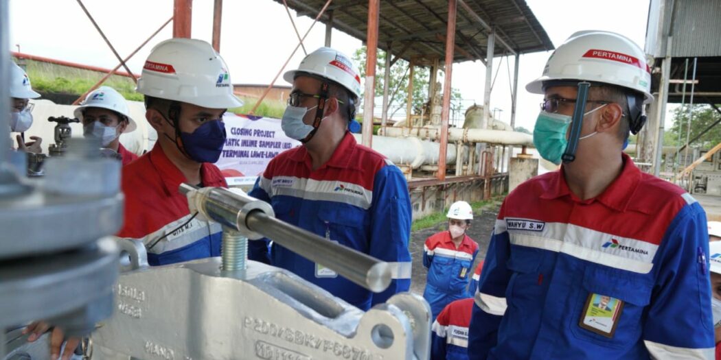Pertamina Operasikan Automatic Inline Sampler di Terminal Lawe-Lawe ...