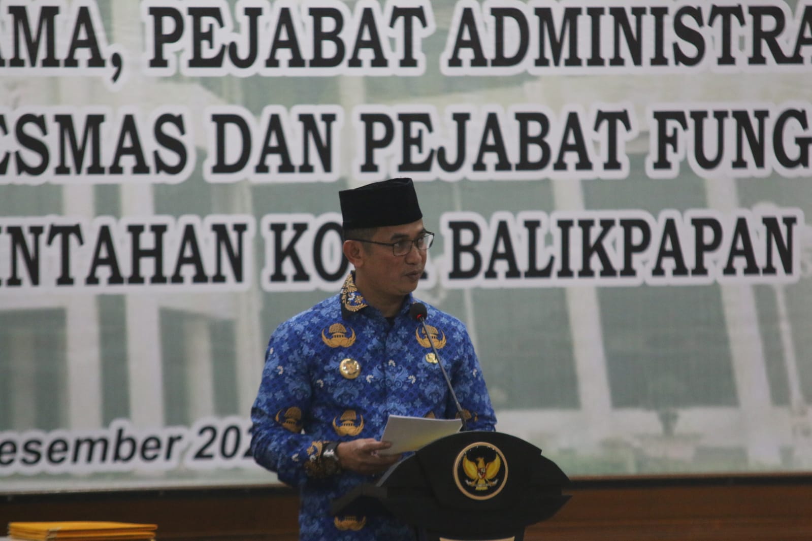Wali Kota Balikpapan Lantik Sejumlah Pejabat Administrator dan Pengawas, Ini Pesannya ...