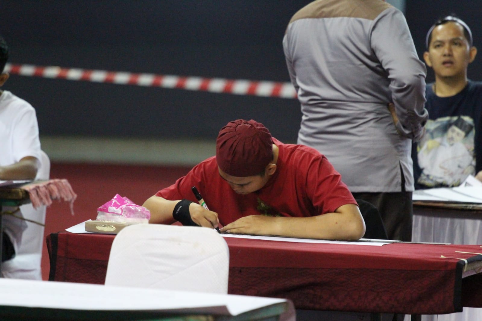 Hari Pertama MTQ Kaligrafi, Sekitar 40 Peserta Ambil Bagian - IniBalikpapan.Com