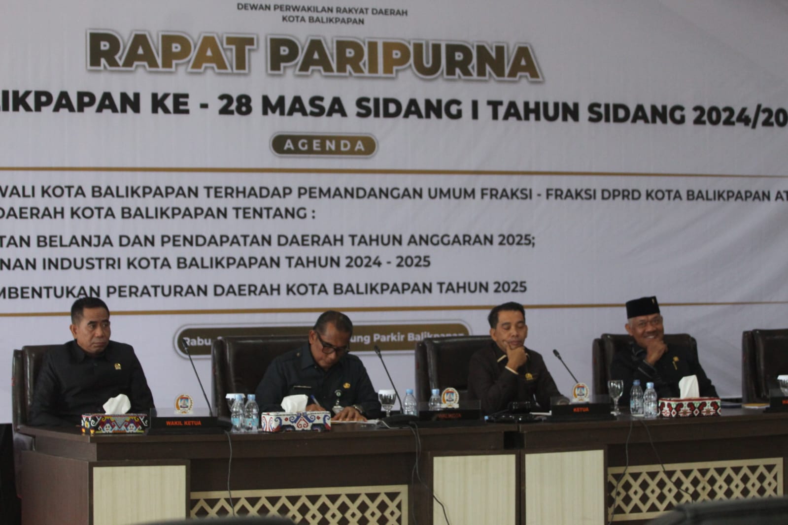 Gelar Paripurna Raperda APBD 2025 Kota Balikpapan, Alwi : Tahapan Jawaban Wali Kota ...