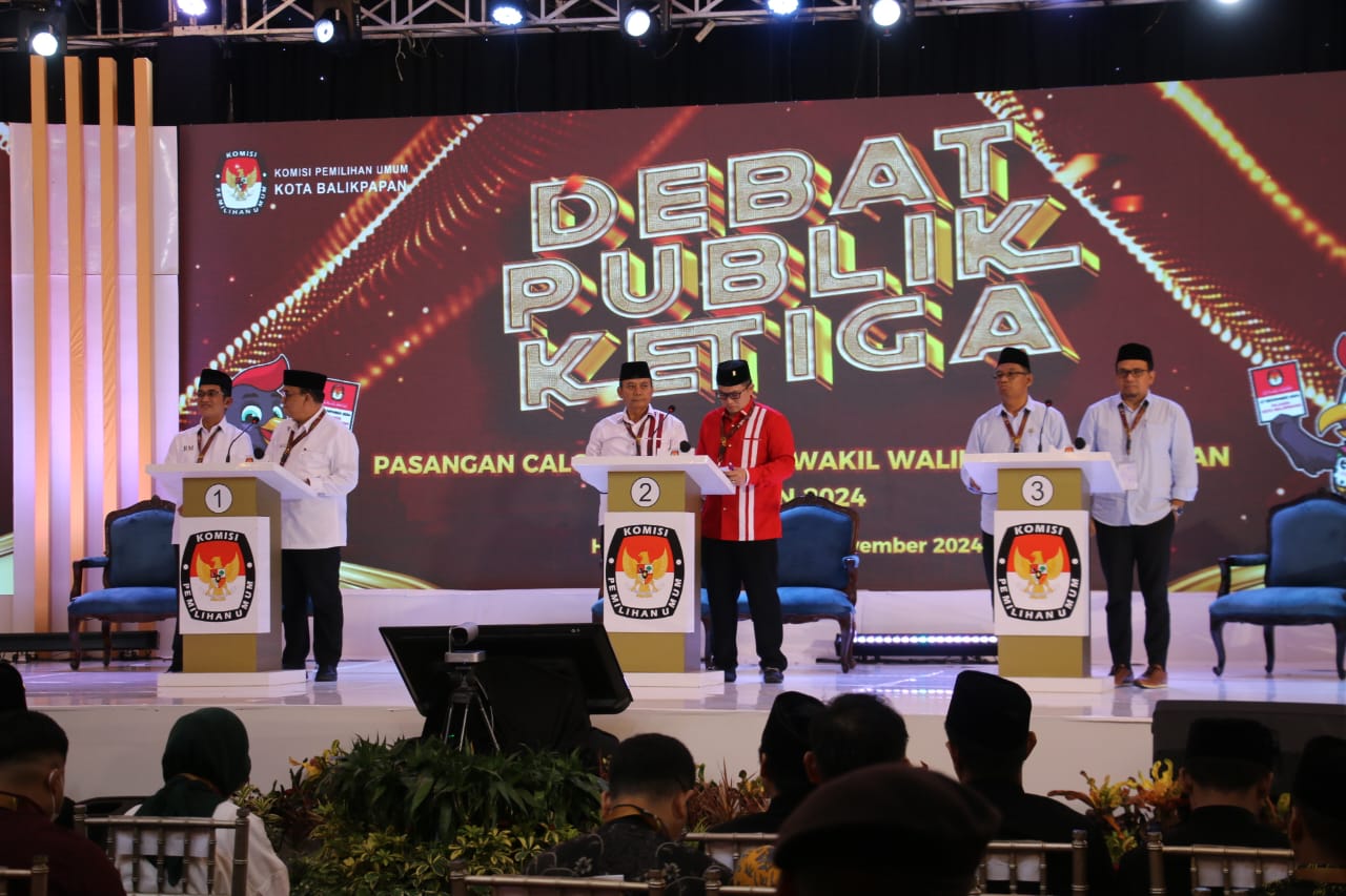 Debat Publik Ketiga Pilkada Balikpapan, Paslon Bahas Perlindungan ...