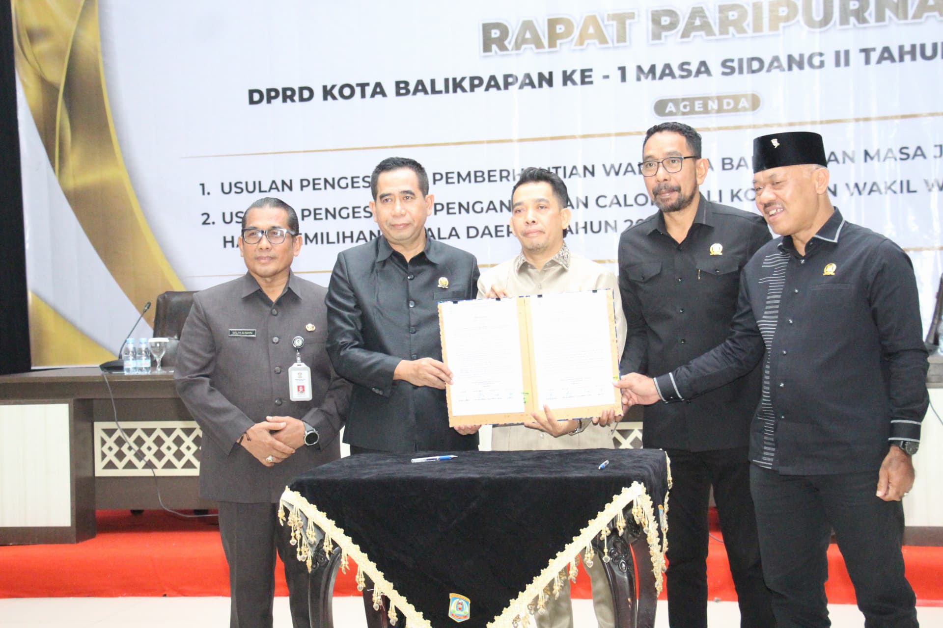 Paripurna DPRD Balikpapan, Bahas Pengesahan dan Penetapan Wali Kota dan Wakil Wali Kota Terpilih ...