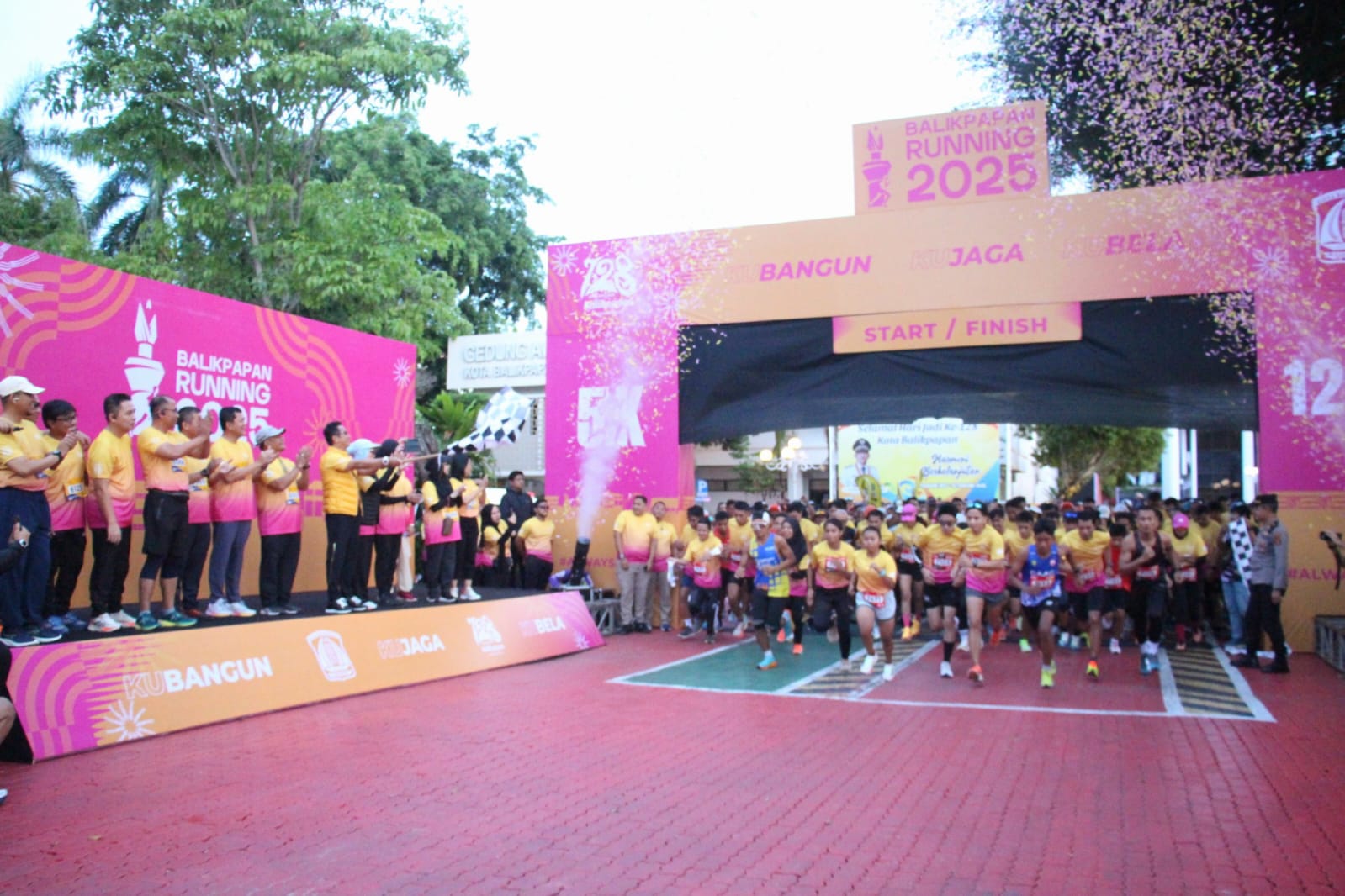 Meriahnya Balikpapan Running 2025, Wali Kota Ikut Lari - IniBalikpapan.Com