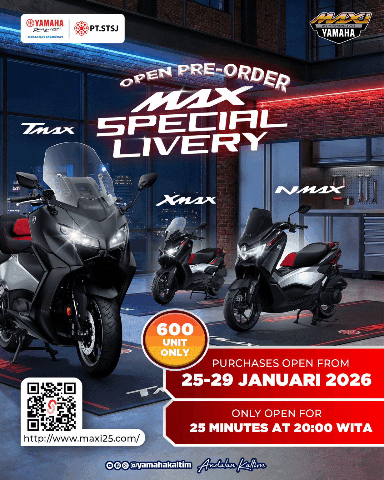 Siap-Siap War! Yamaha Buka Order Online TMAX TECHMAX dan Edisi Spesial ...